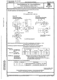 DIN 43675-1 PDF Download - DIN Codes