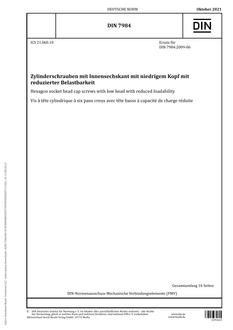 DIN 7984 PDF Download - DIN Codes